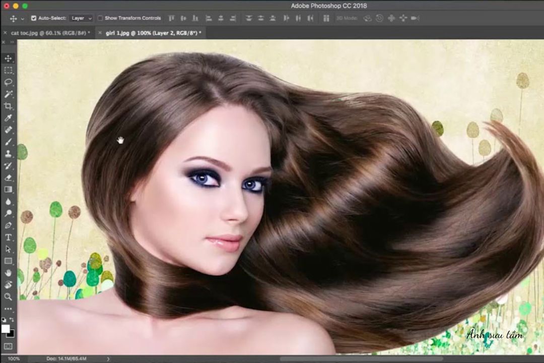 Cách Tách Tóc Trong Photoshop Cc đơn Giản 
