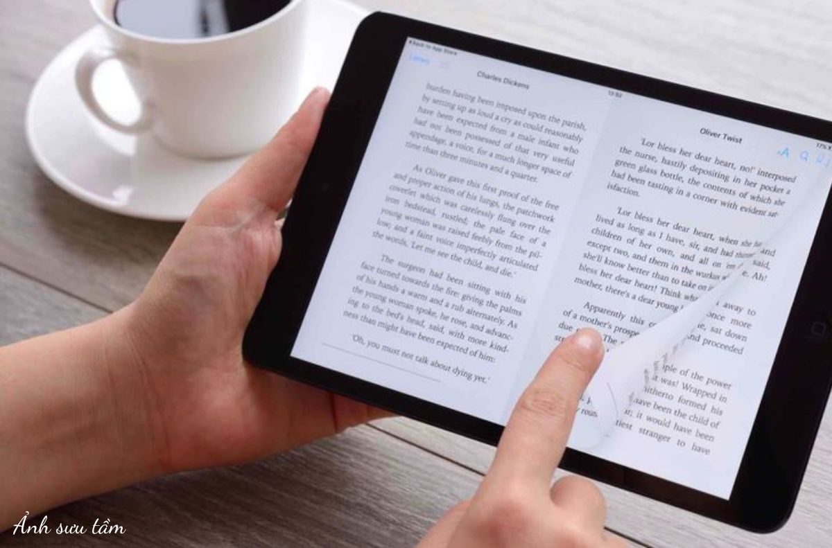 Bật mí cách chụp ảnh máy đọc sách không phải ai cũng biết